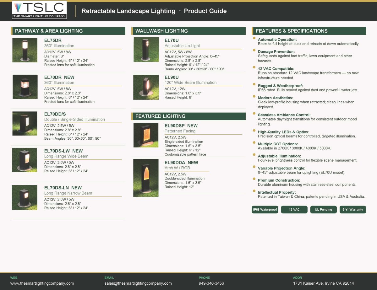 Landscape Lighting | The Smart Lighting Company